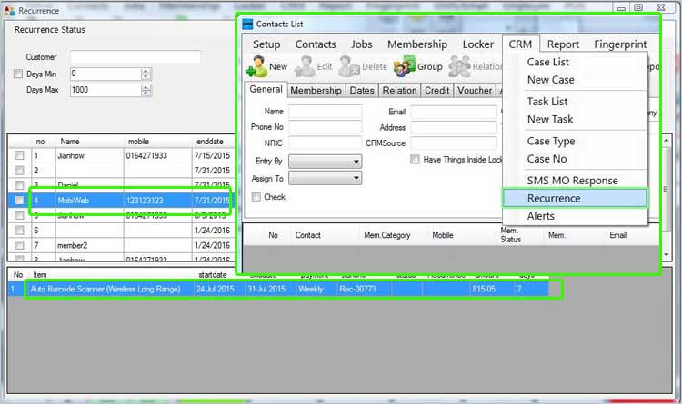 Bulk SMS Philippines CRM Recurrence Feature | 2 way interactive SMS ...